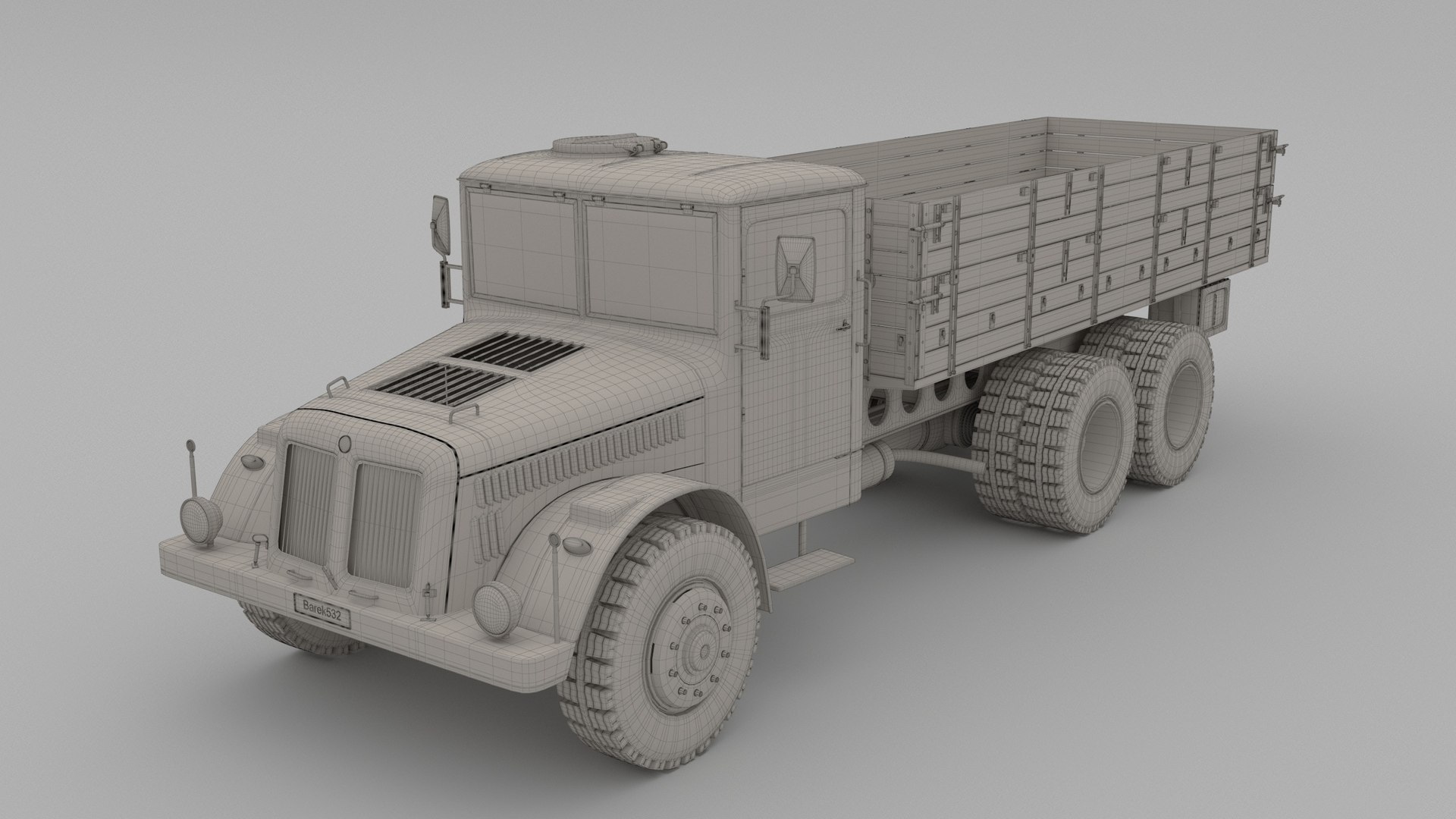 3D Tatra 111 pack-2cabins model - TurboSquid 2170363