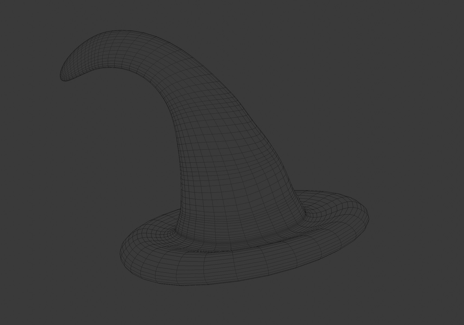 3D model black wizard hat - TurboSquid 1892057