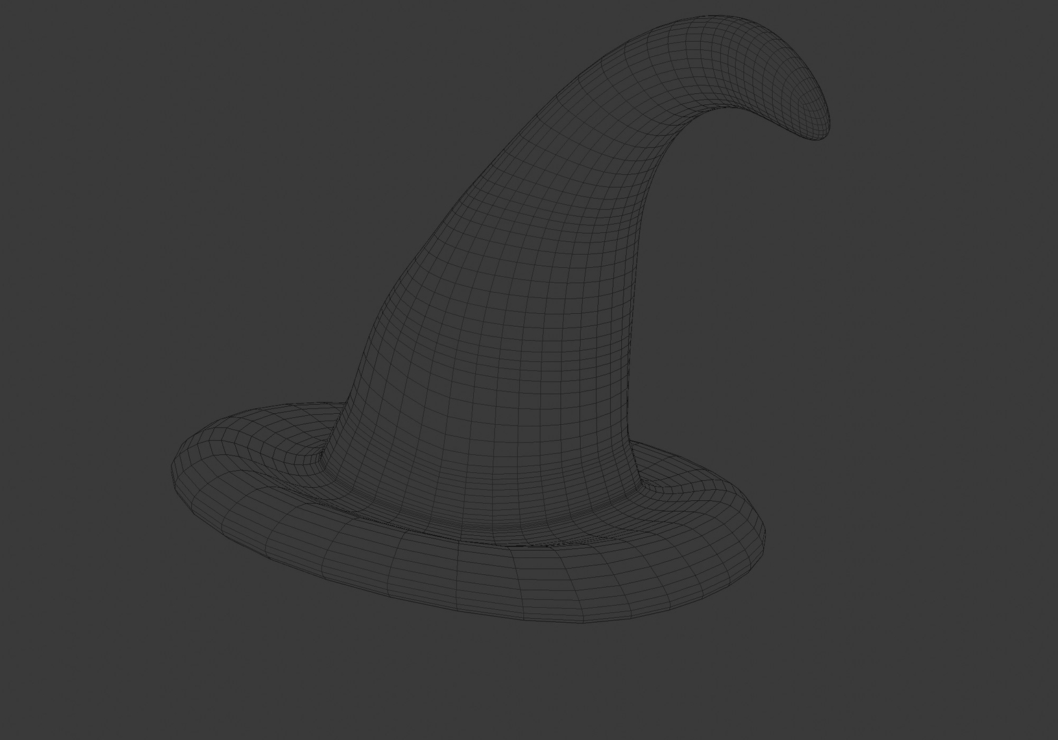 3D model black wizard hat - TurboSquid 1892057