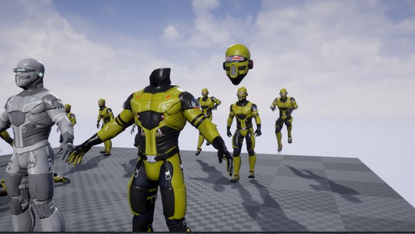 3D Sci-fi character model - TurboSquid 2011243