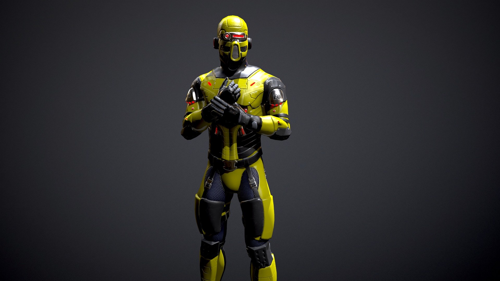 3D Sci-fi Character Model - TurboSquid 2011243