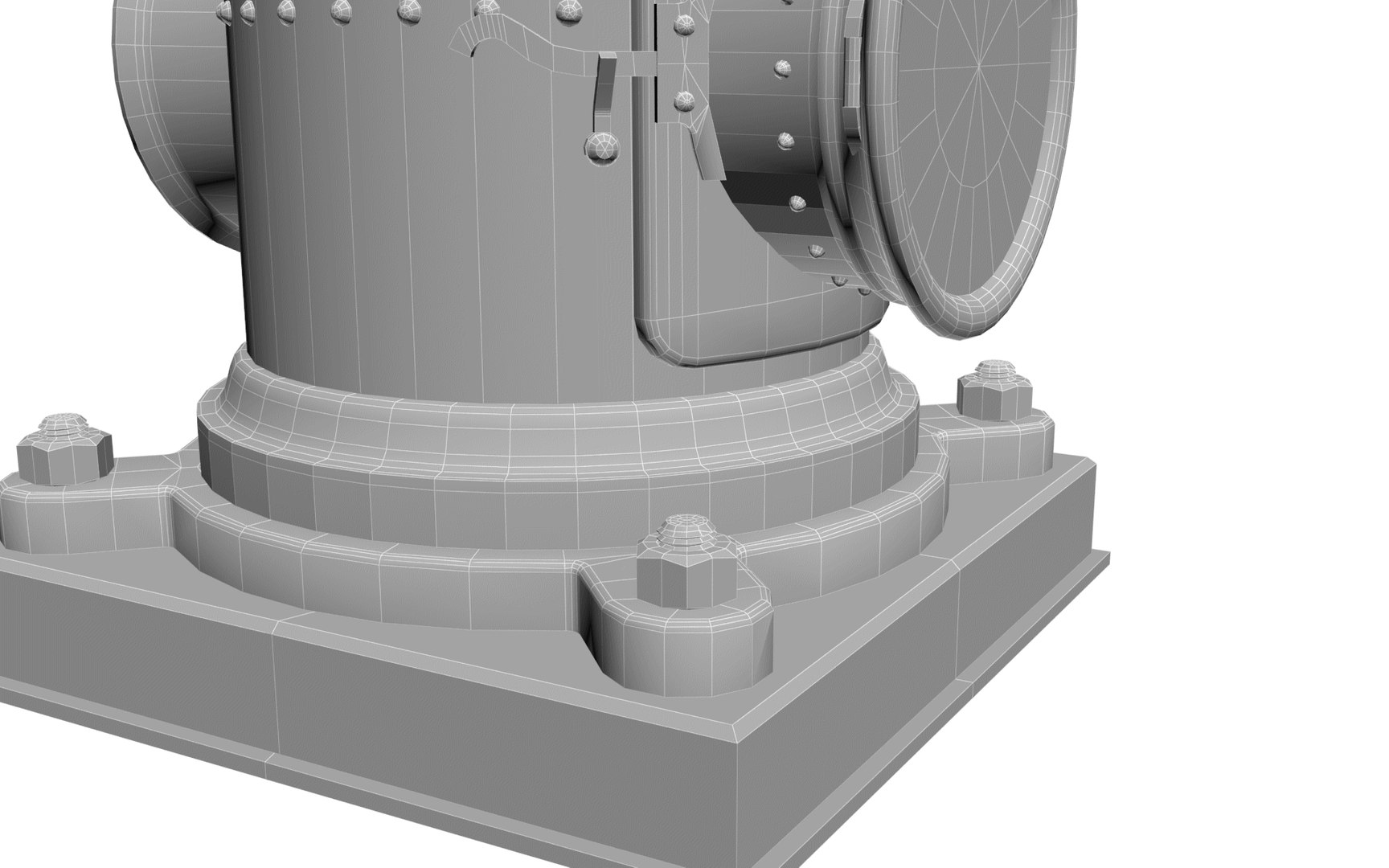 3D Model French Vertical Boiler Clock - TurboSquid 1211478