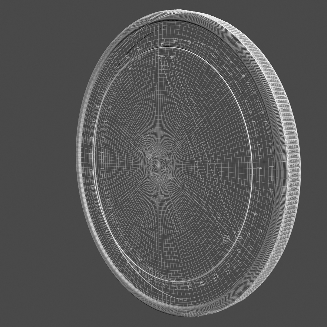 AXEL Cryptocurrency Gold Coin 3D model - TurboSquid 1782411