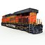 3d Railway Ge Locomotive Train Model