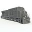 3d Railway Ge Locomotive Train Model