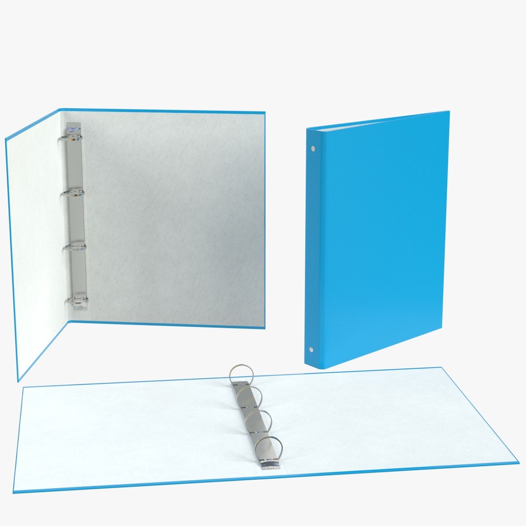 Ring Binders 3D - TurboSquid 1486489