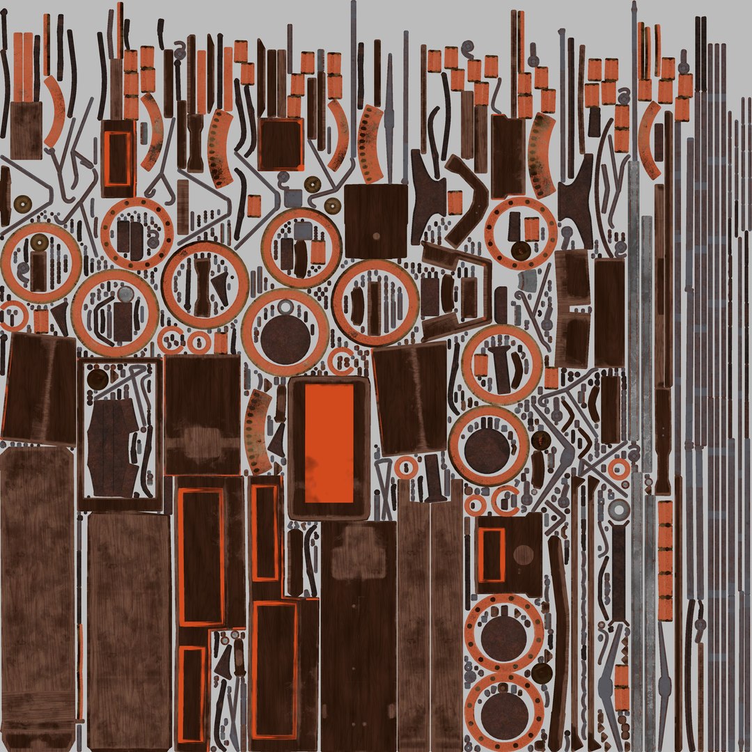 3D Wooden Fire Engine - TurboSquid 1839881