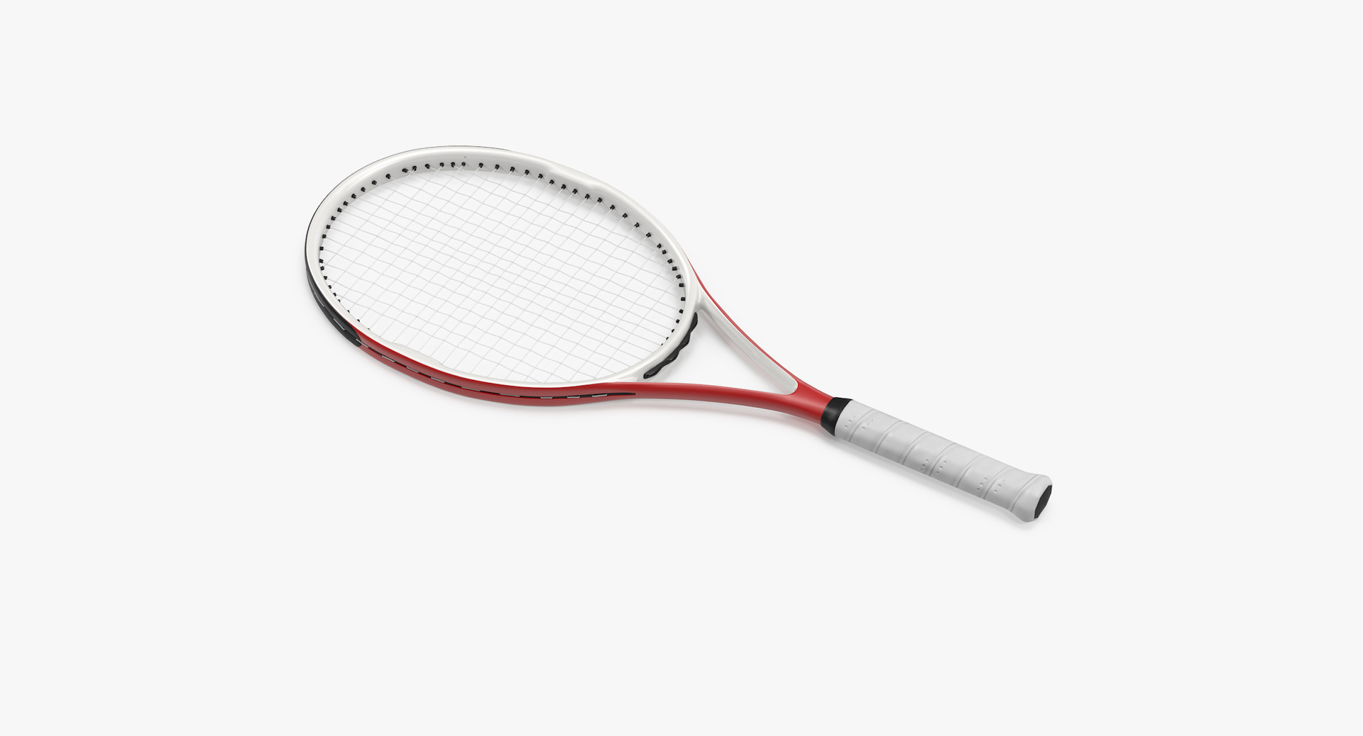 3d Tennis Racket 01 Model
