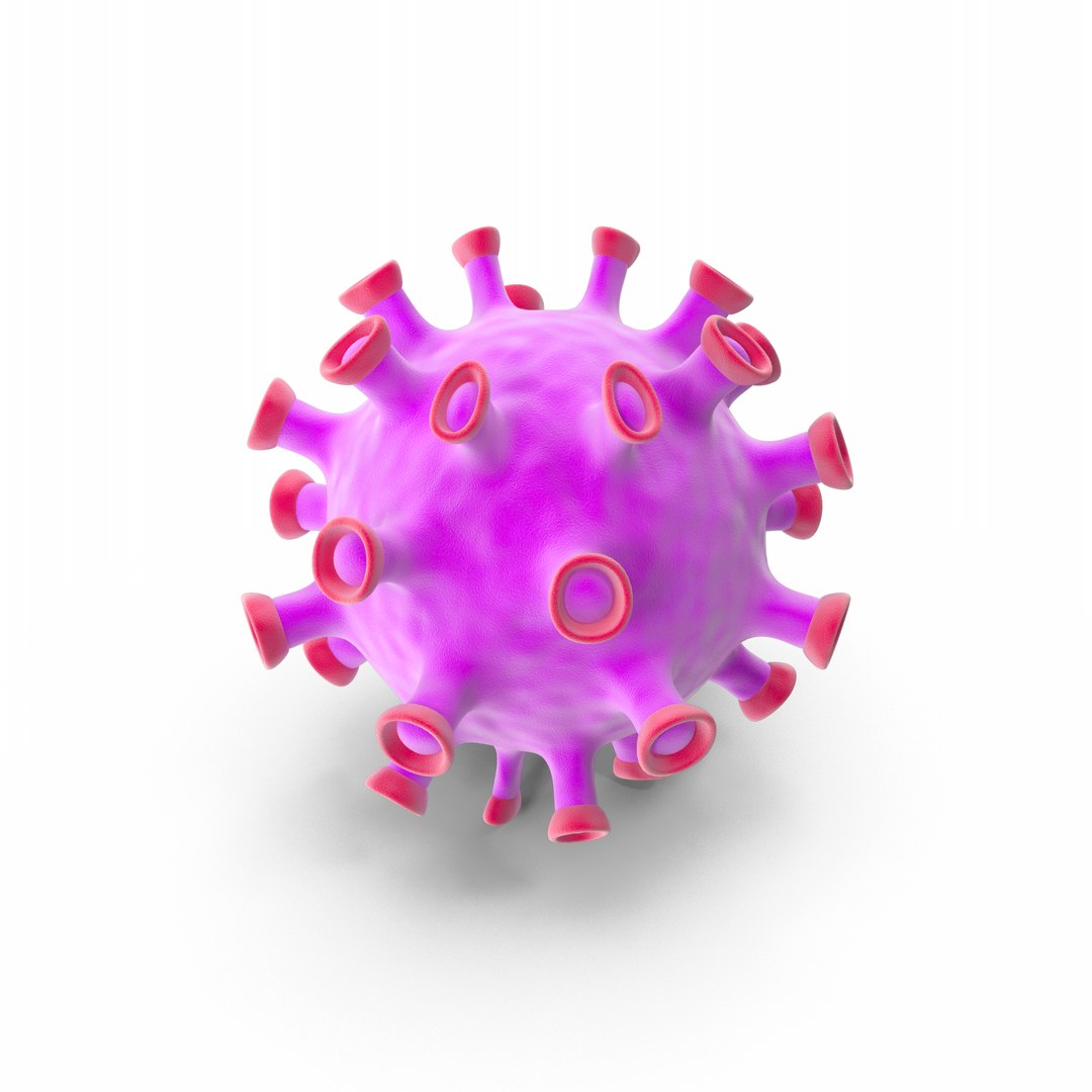 Virus Purple 3D - TurboSquid 2317233