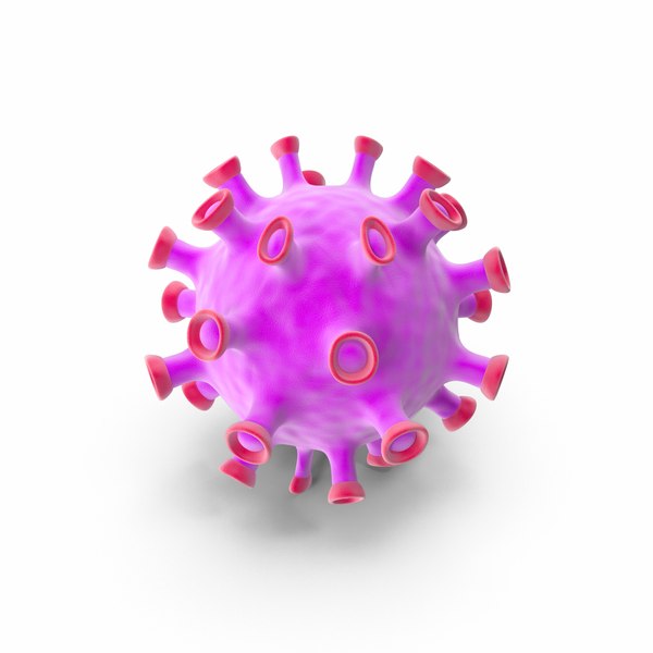 modelo 3d Virus morado - TurboSquid 2317233