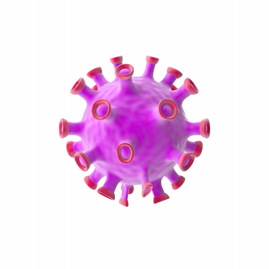 Virus Purple 3D - TurboSquid 2317233