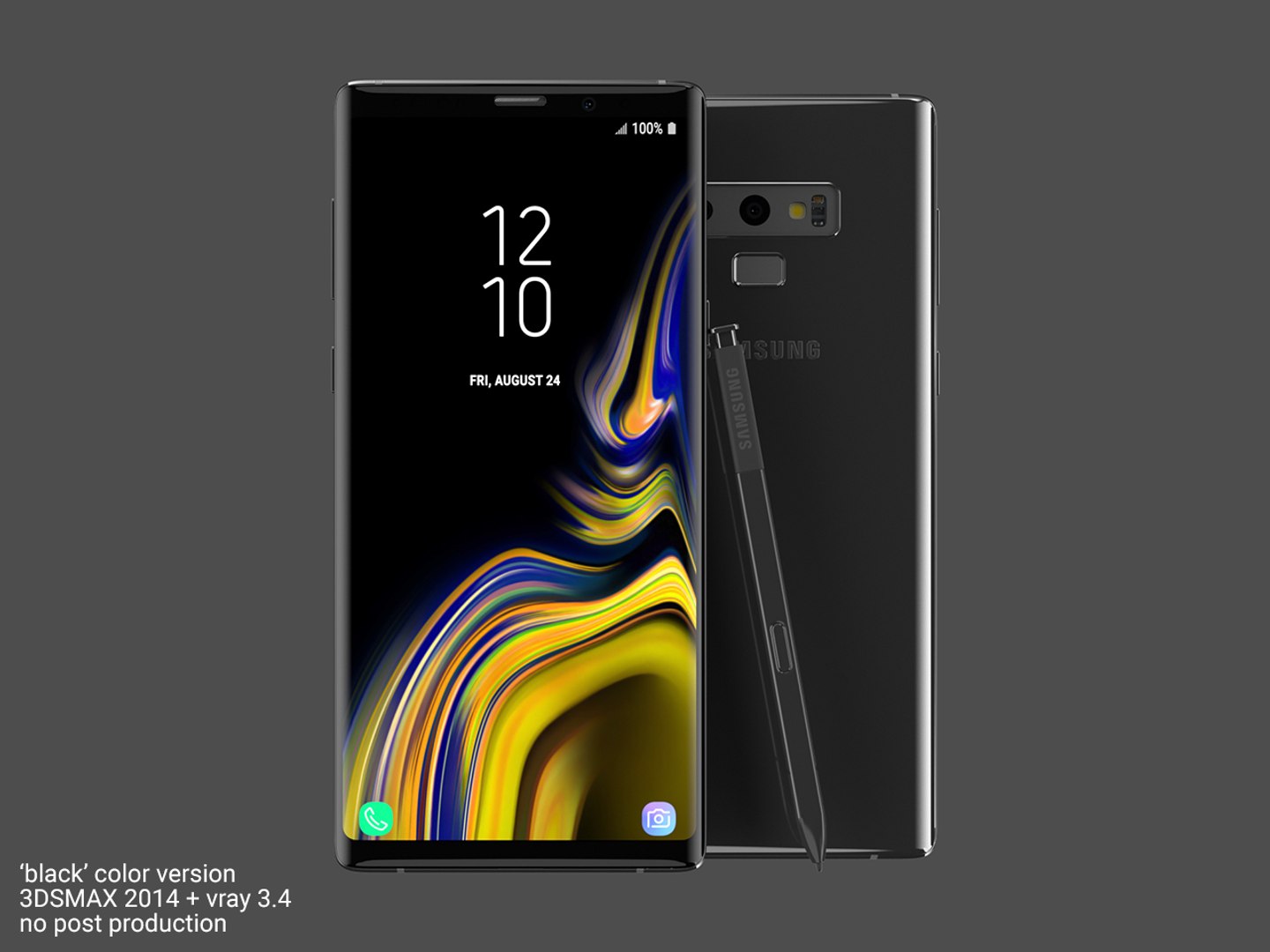Samsung Galaxy Note 9 3D Model - TurboSquid 1312225