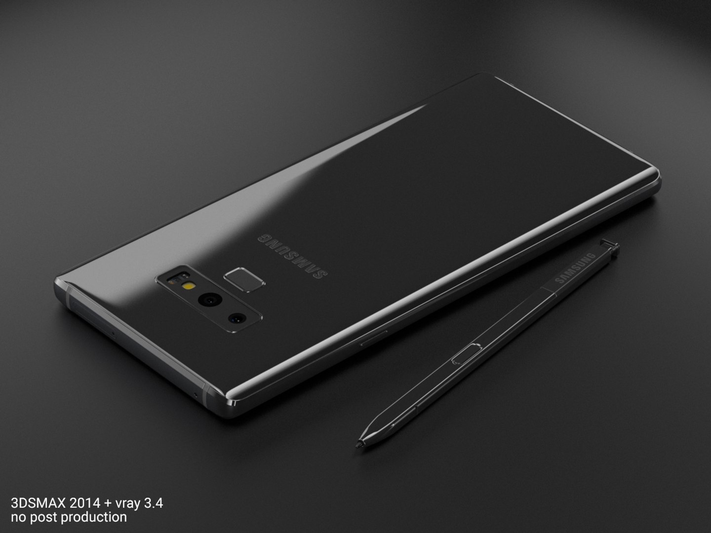 Samsung Galaxy Note 9 3D Model - TurboSquid 1312225