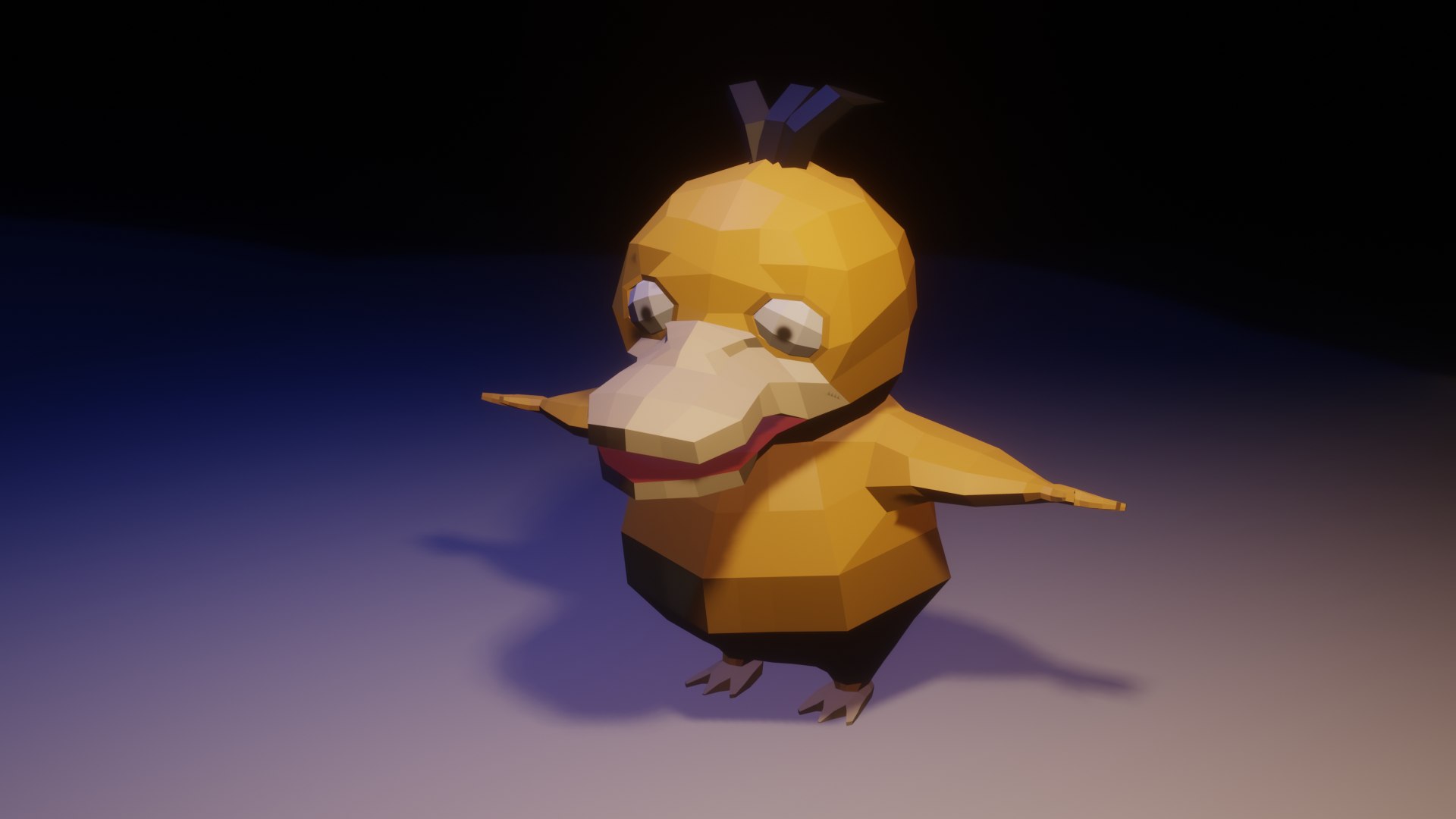 3D Psyduck Model - TurboSquid 1925495
