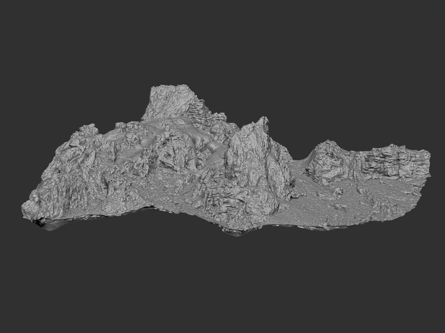 Mountain 8k 3d Model