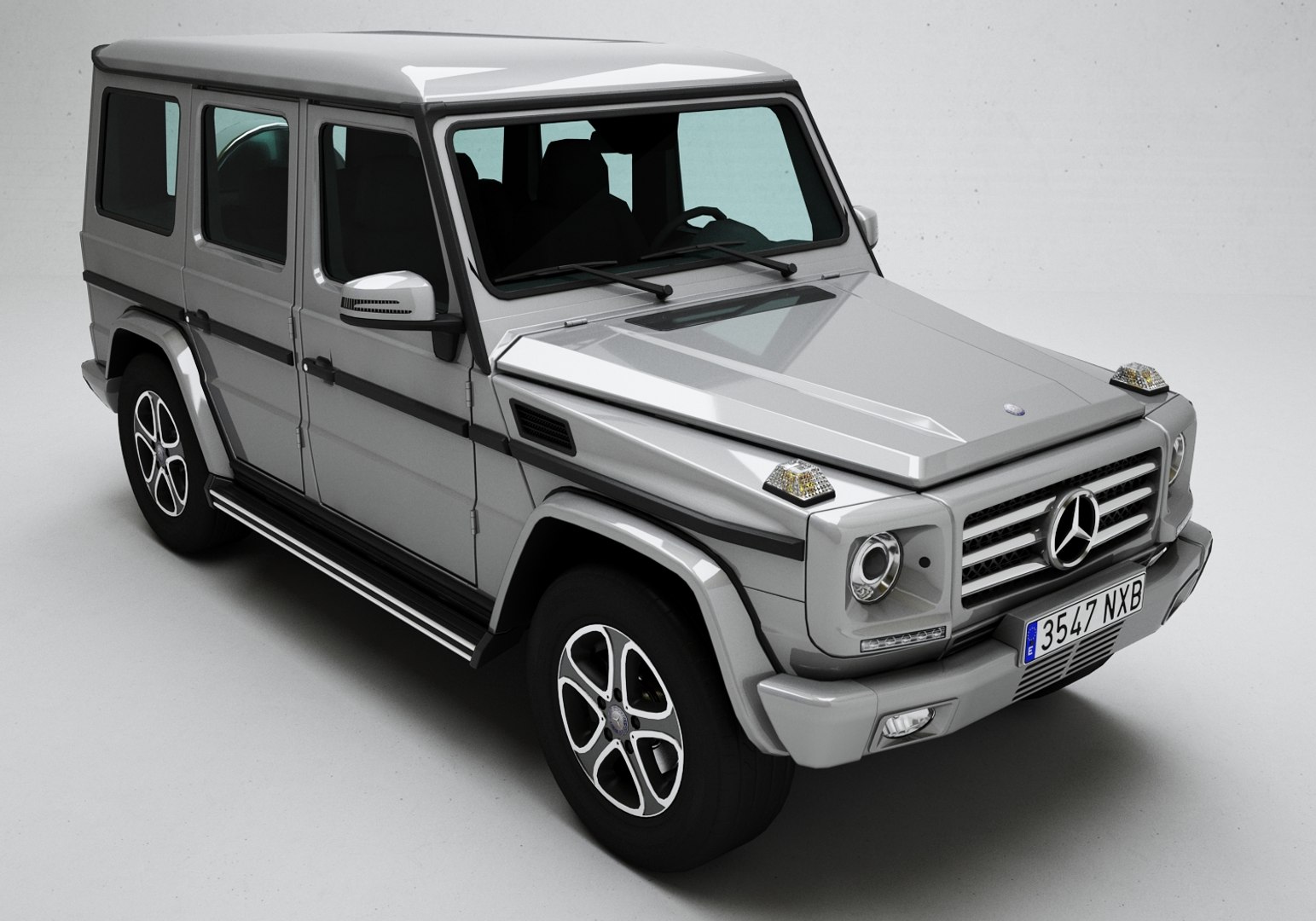 3D Mercedes-benz G-class Model - TurboSquid 1543671