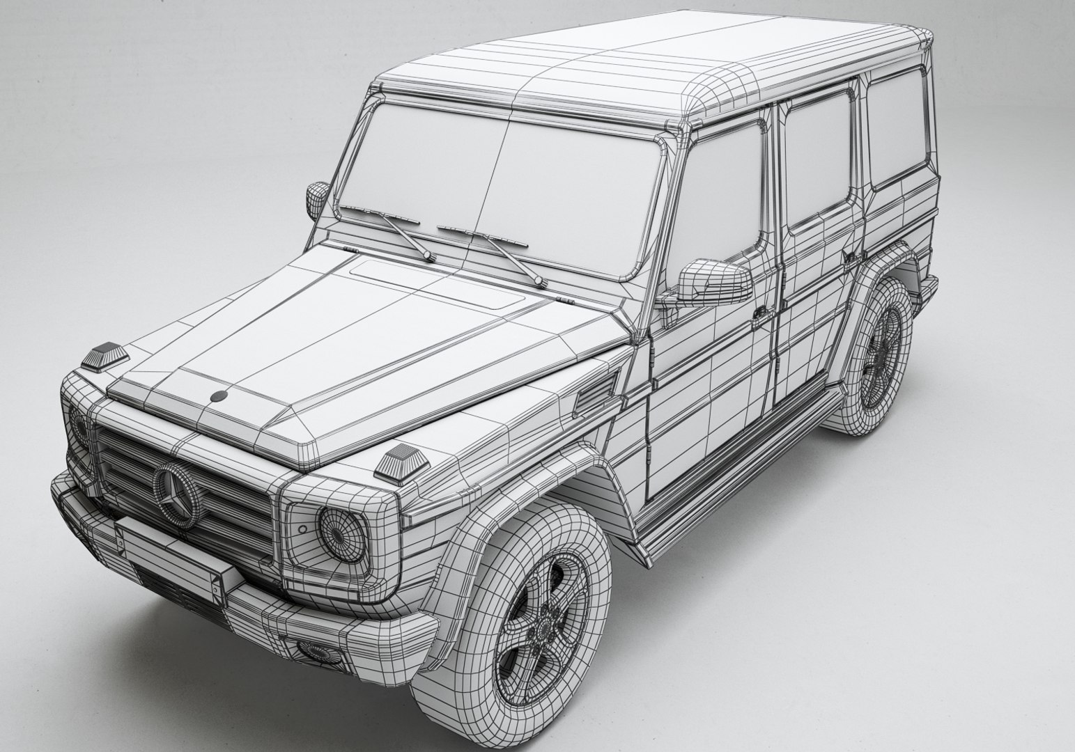 3D Mercedes-benz G-class Model - TurboSquid 1543671