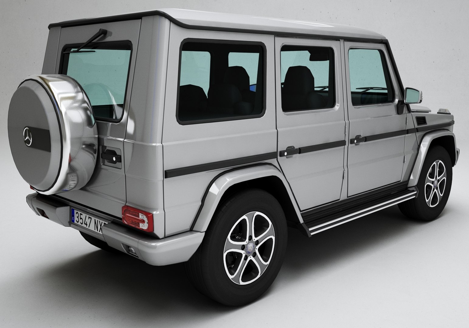 3D Mercedes-benz G-class Model - TurboSquid 1543671