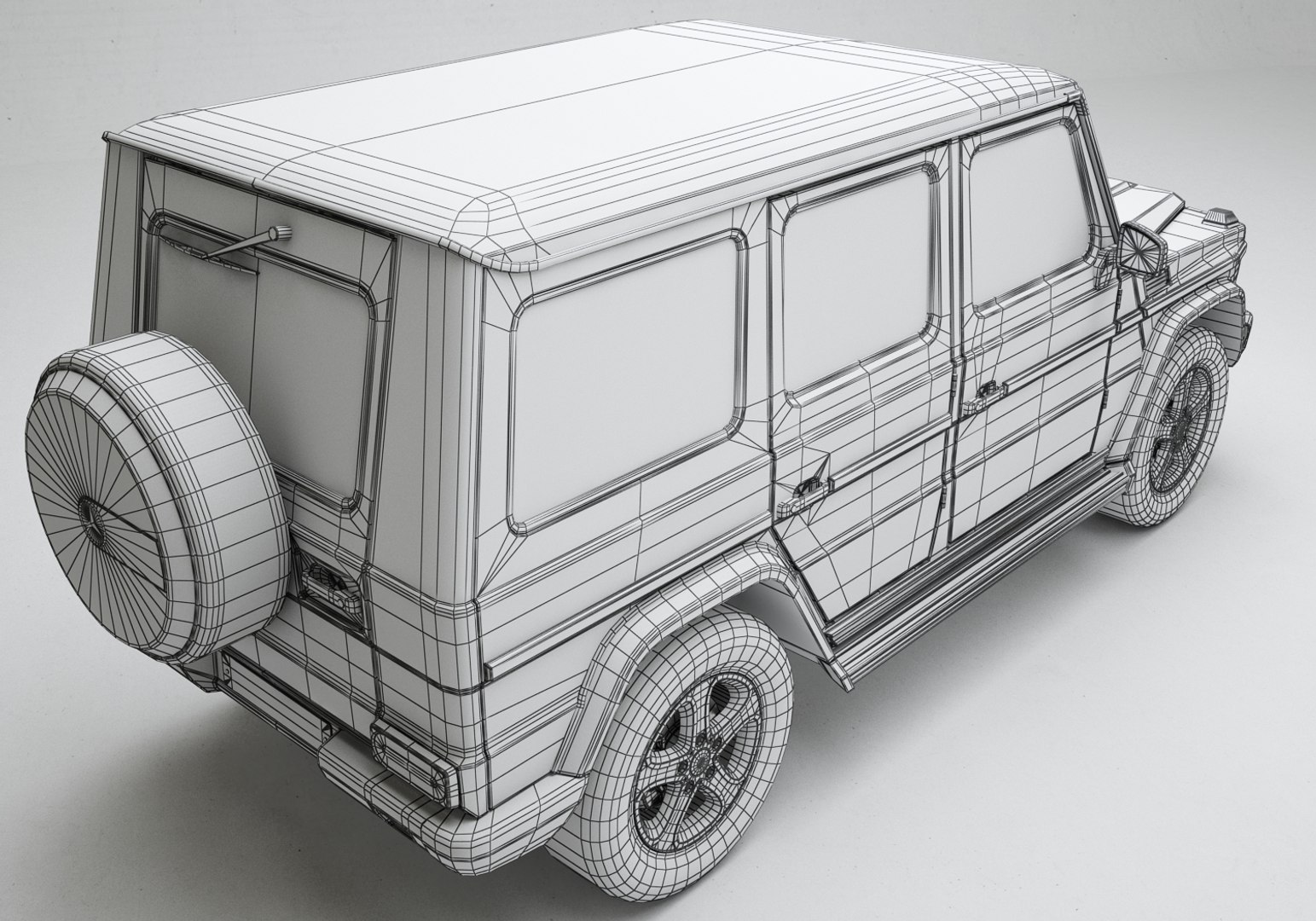 3D Mercedes-benz G-class Model - TurboSquid 1543671