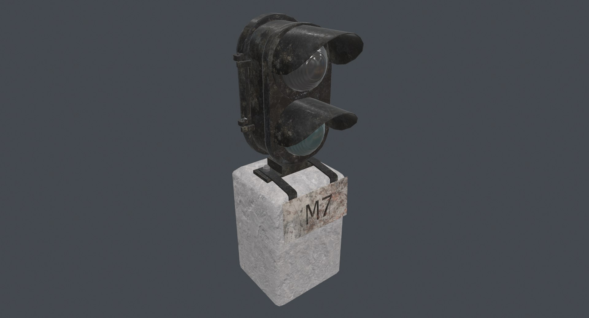 Dwarf traffic light 3D model - TurboSquid 1182276