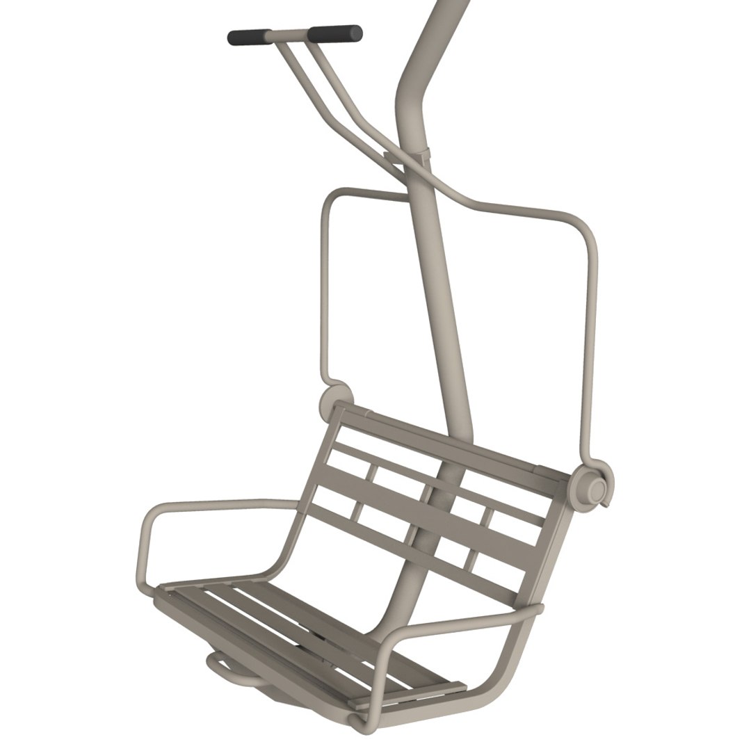 3d Model Cableway Chair Type-5
