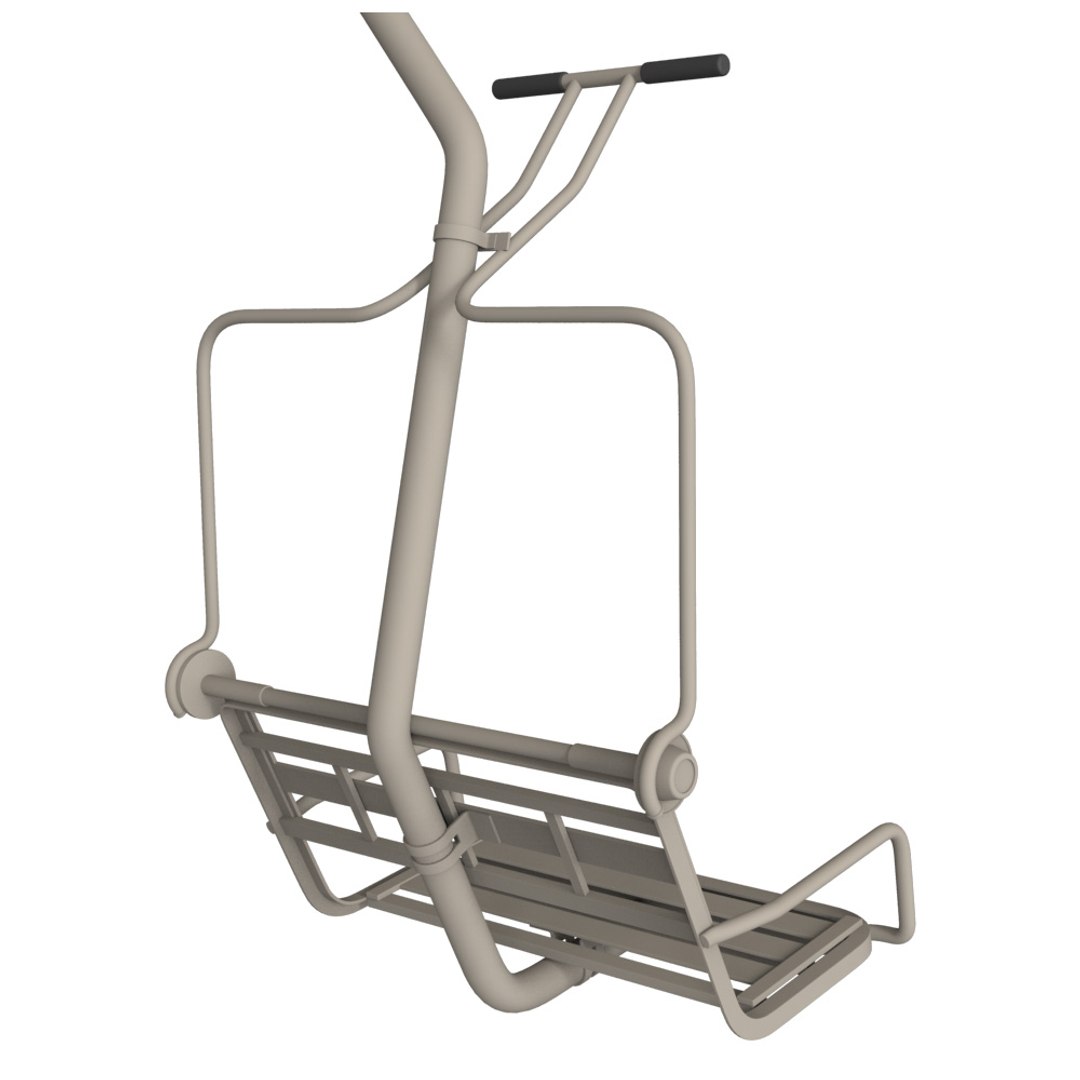 3d Model Cableway Chair Type-5