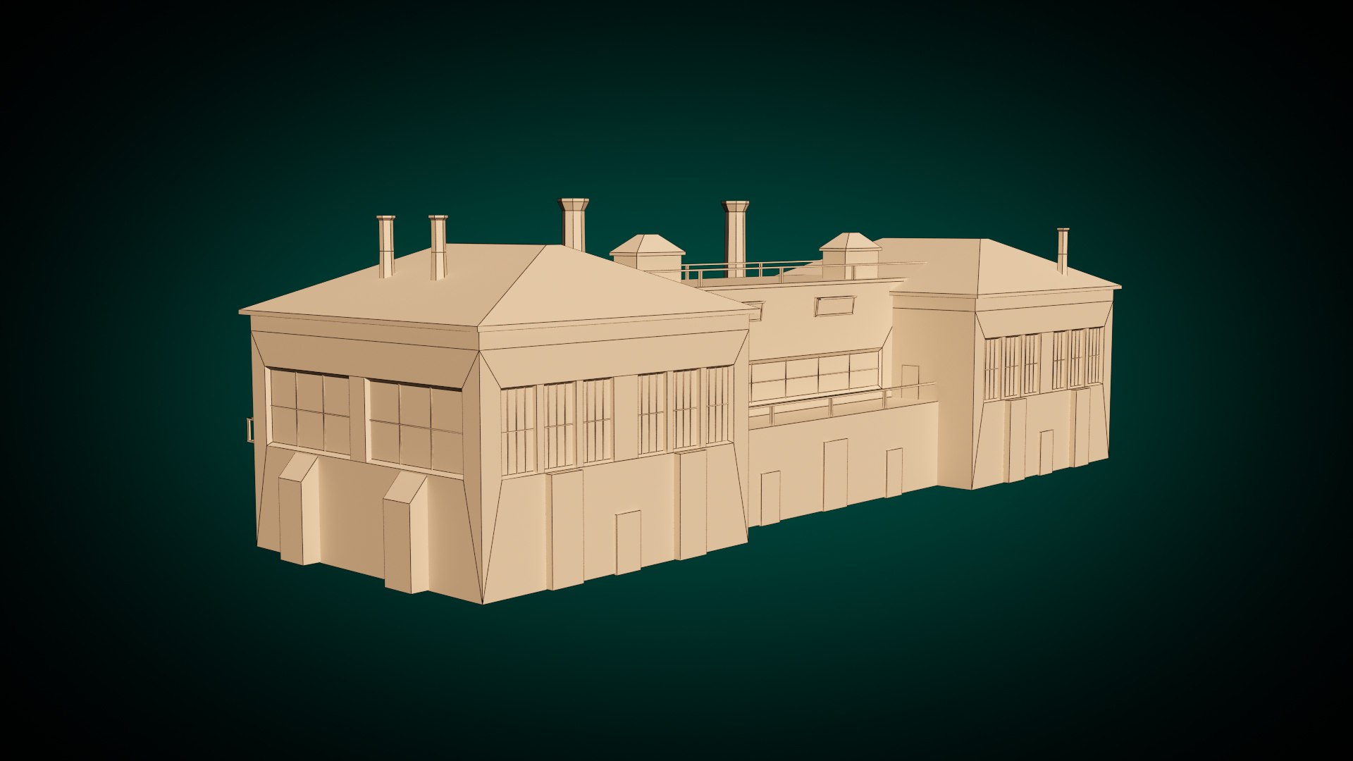 Free 3D model canteen factory - TurboSquid 1561236