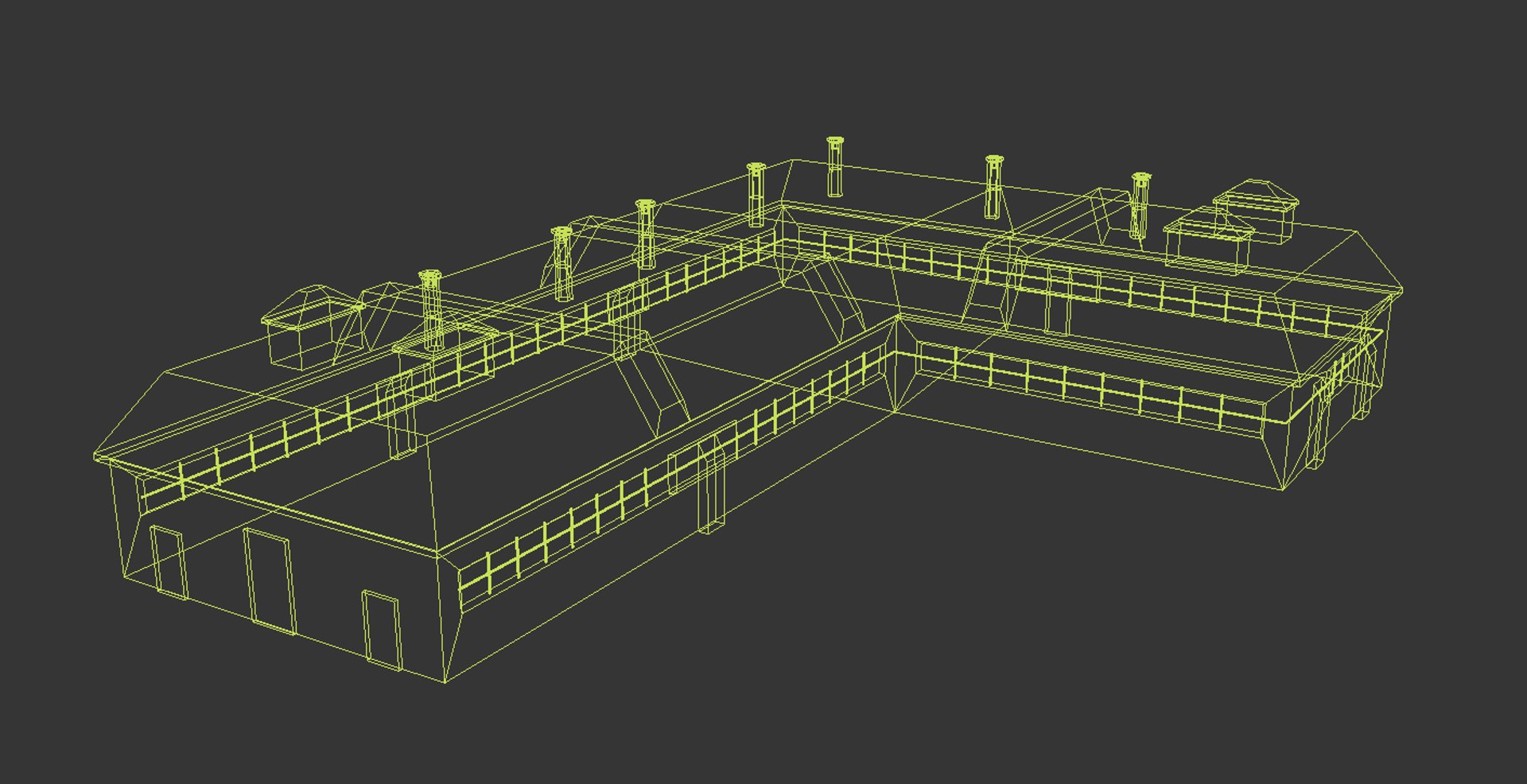 Free 3D model canteen factory - TurboSquid 1561236