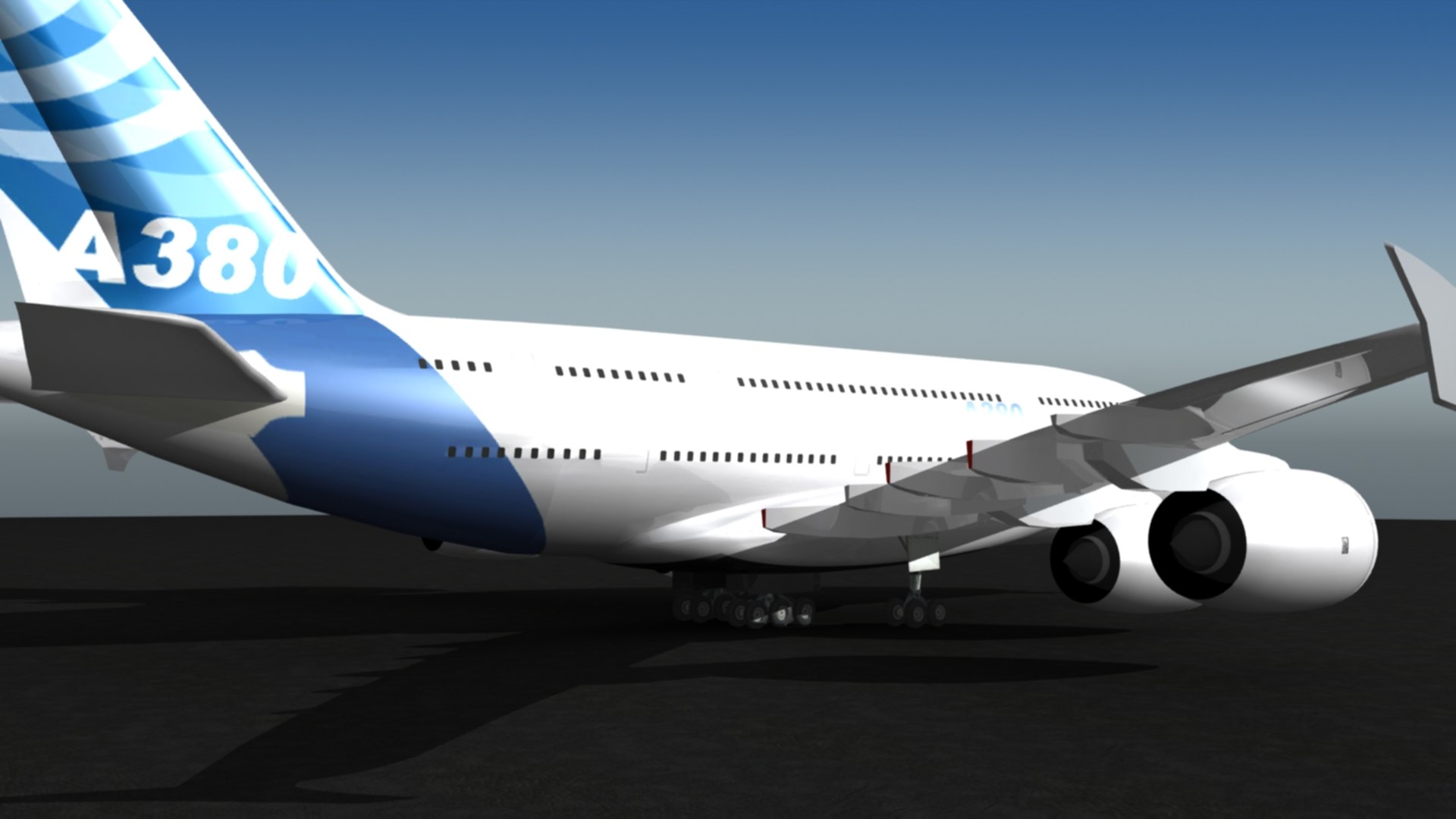 3D Airbus A380 Model - TurboSquid 2126668