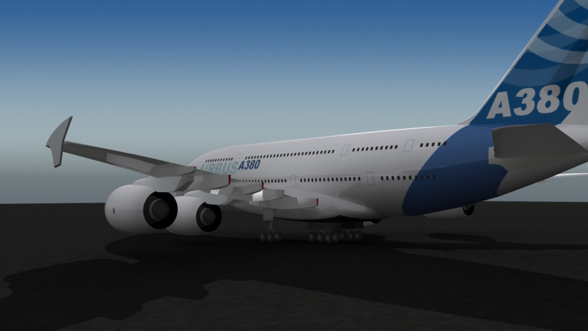 3D Airbus A380 Model - TurboSquid 2126668