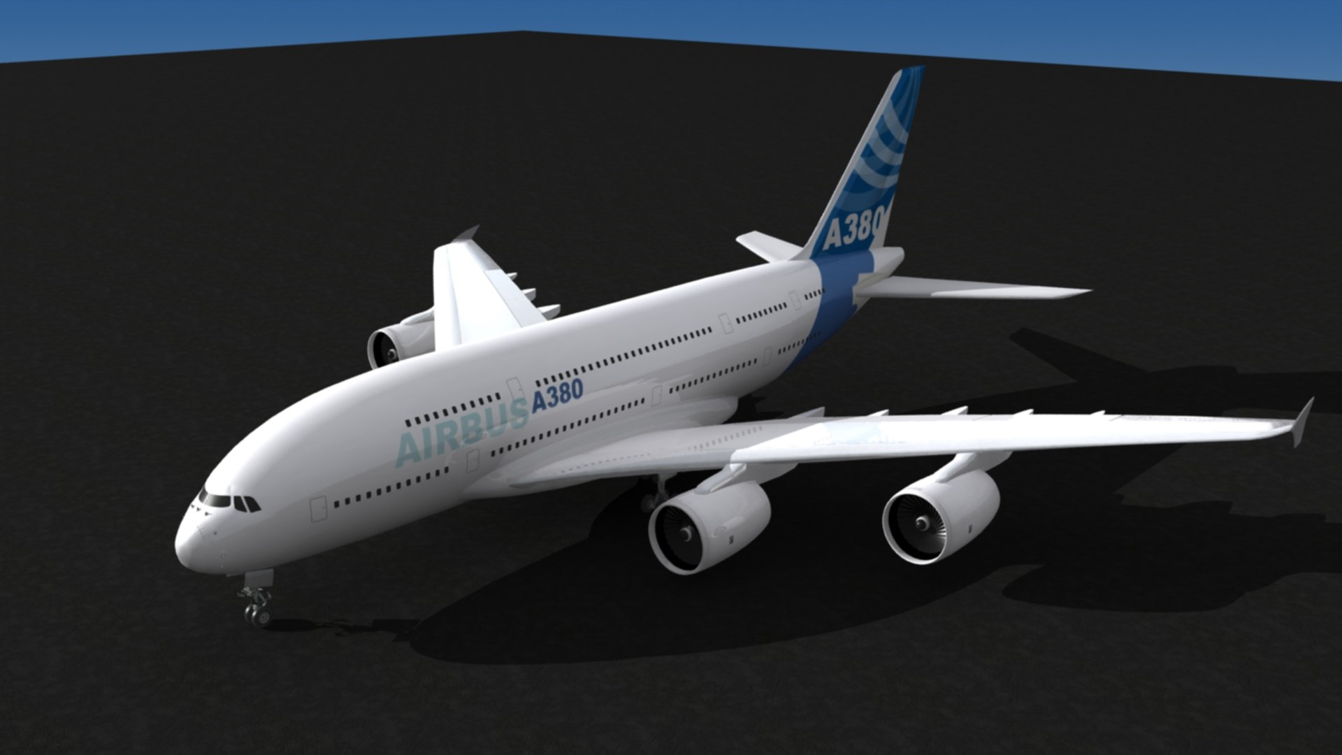 3D Airbus A380 Model - TurboSquid 2126668