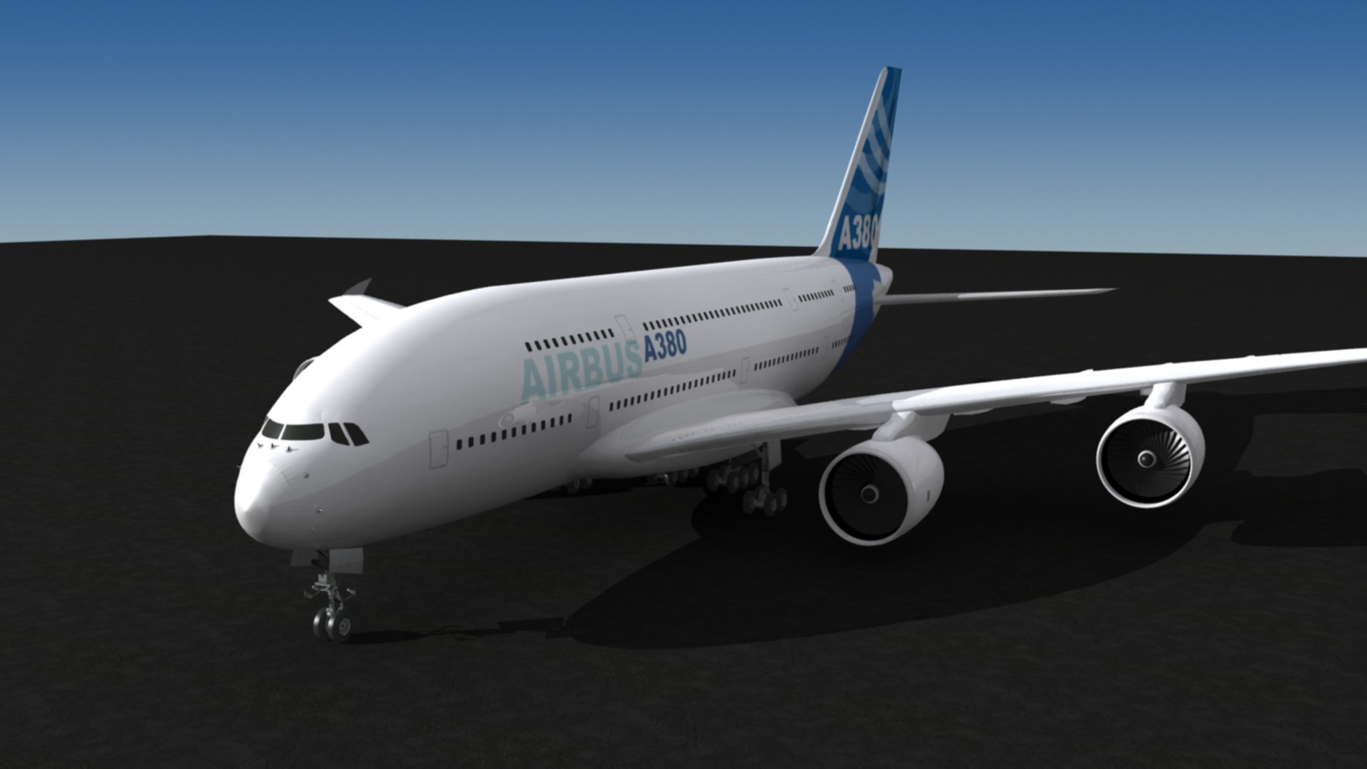 3D Airbus A380 Model - TurboSquid 2126668