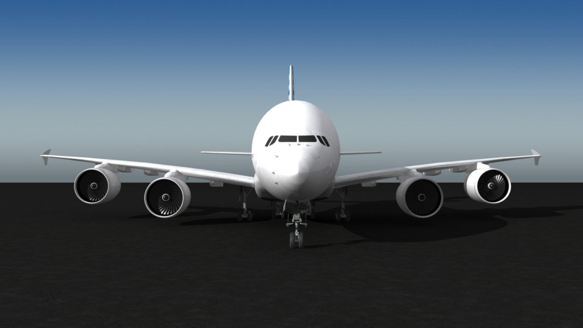 3D Airbus A380 Model - TurboSquid 2126668