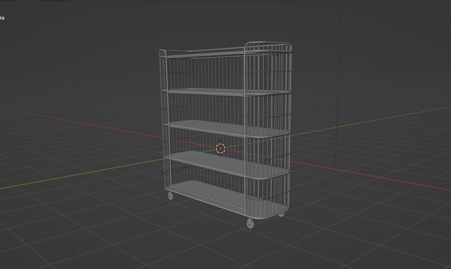 3D Caged Bakers Rack 3D Model - TurboSquid 2337168