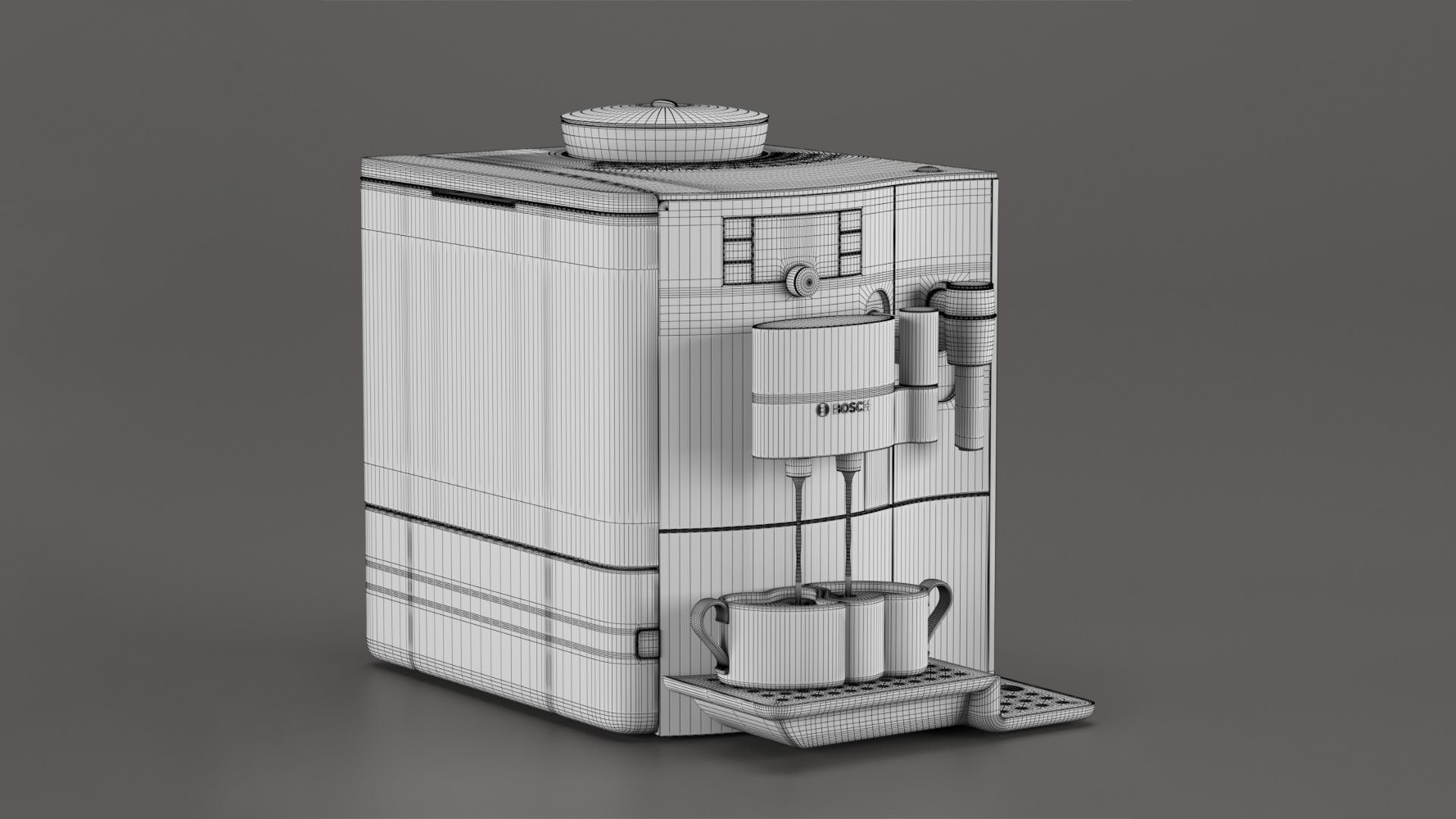 Bosch VeroBar 300 AromaPro Coffee Machine 3D Model - TurboSquid 1839021