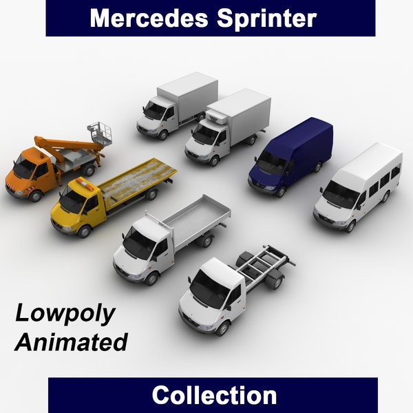 Sprinter 3D Models for Download | TurboSquid