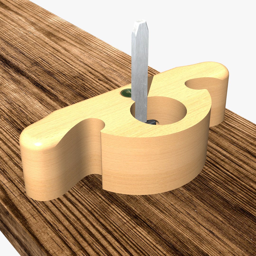 3d Model Router Plane