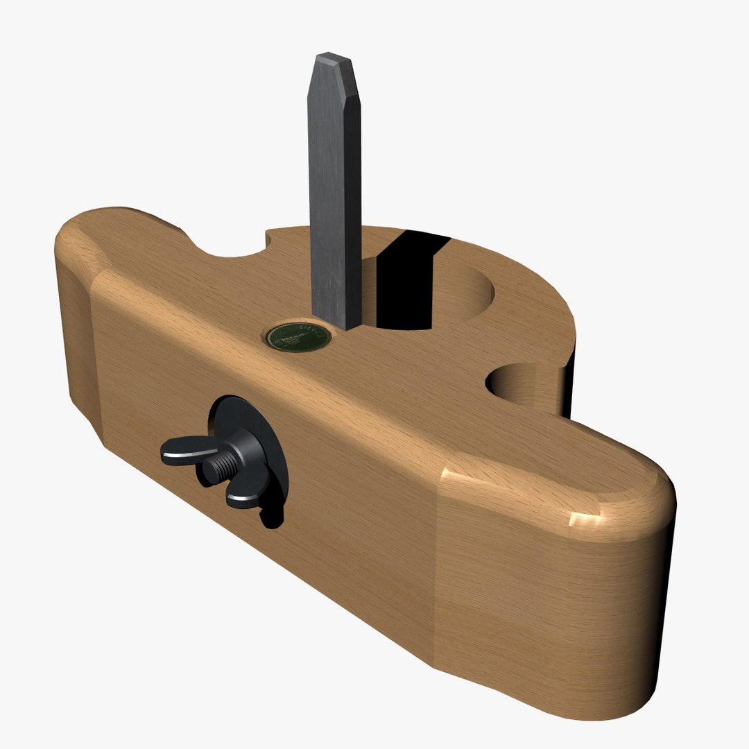 3d Model Router Plane