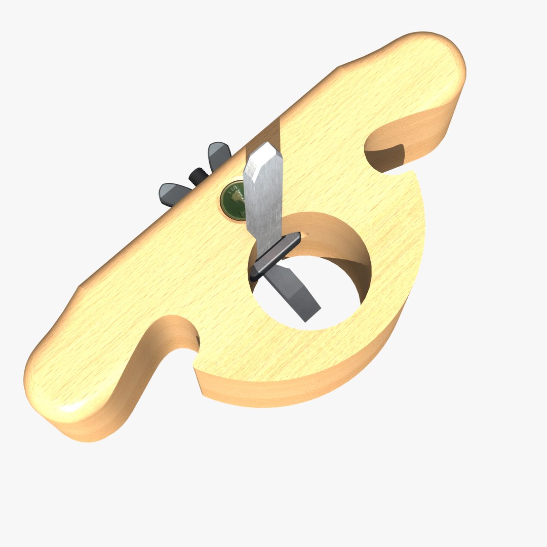 3d Model Router Plane