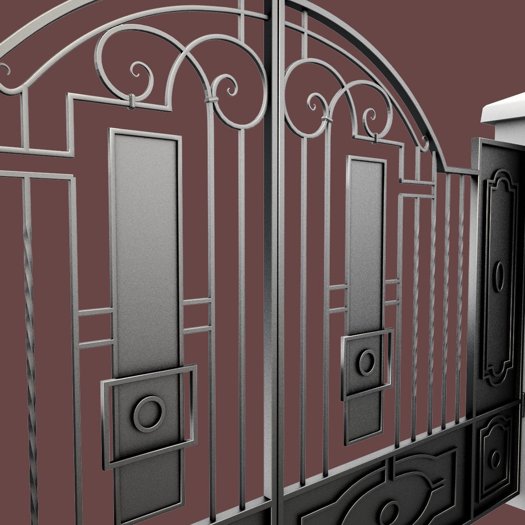 Wrought Iron Gate Max