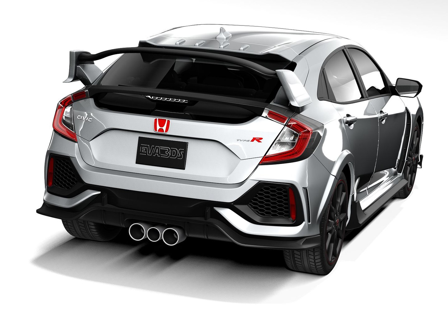 3D Honda Civic Type R Model - TurboSquid 1385625