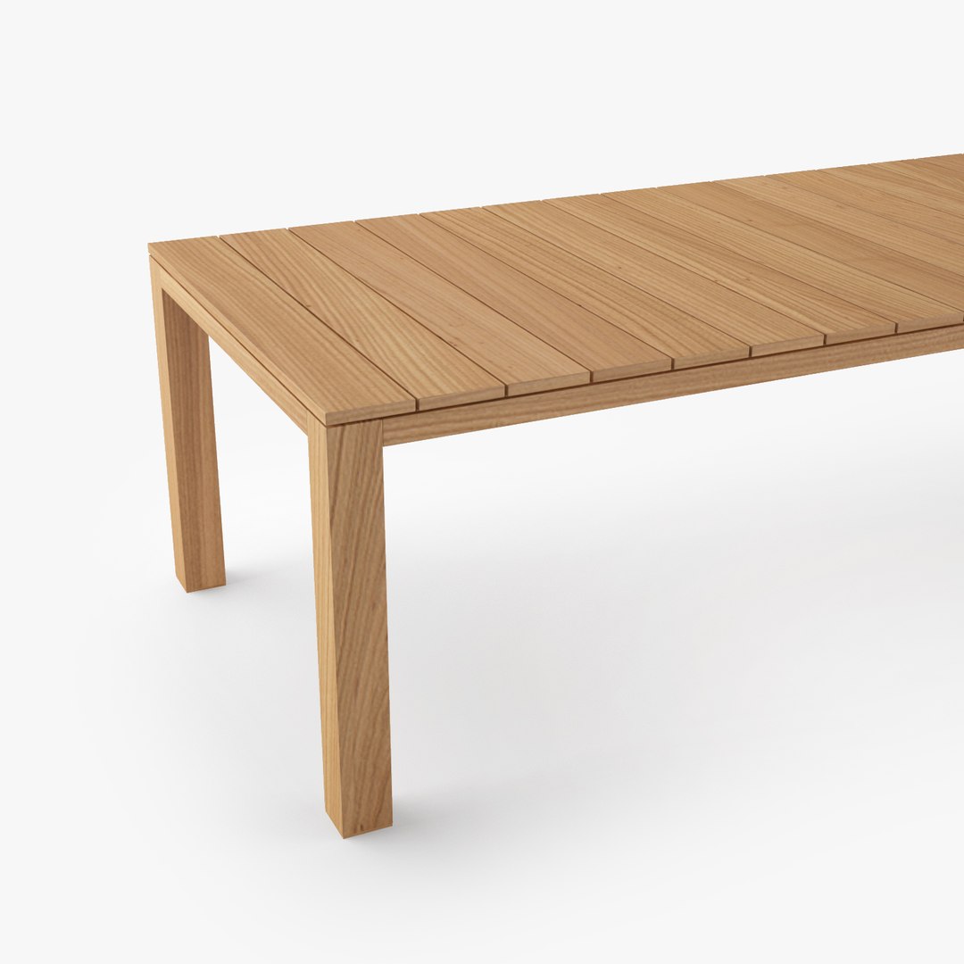 Tribu Kos Dining Table 3D Model - TurboSquid 1462080