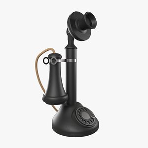 3D Candlestick Phone Models - Browse & Download Formats - TurboSquid