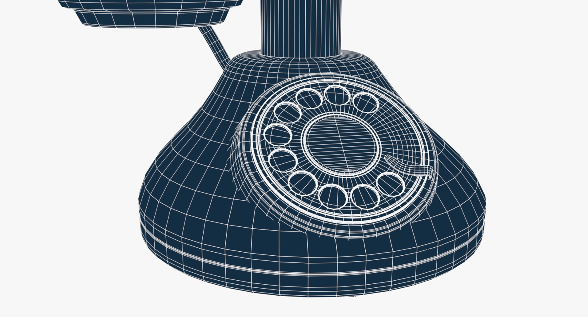 Candlestick Phone 3D Model - TurboSquid 1296151