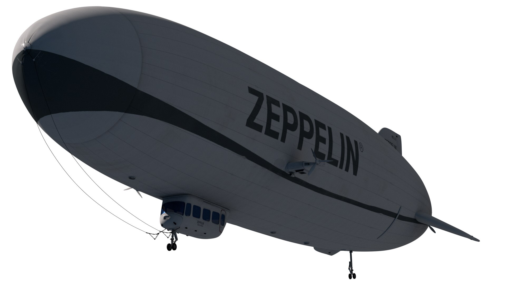 3D zeppelin model - TurboSquid 1445886