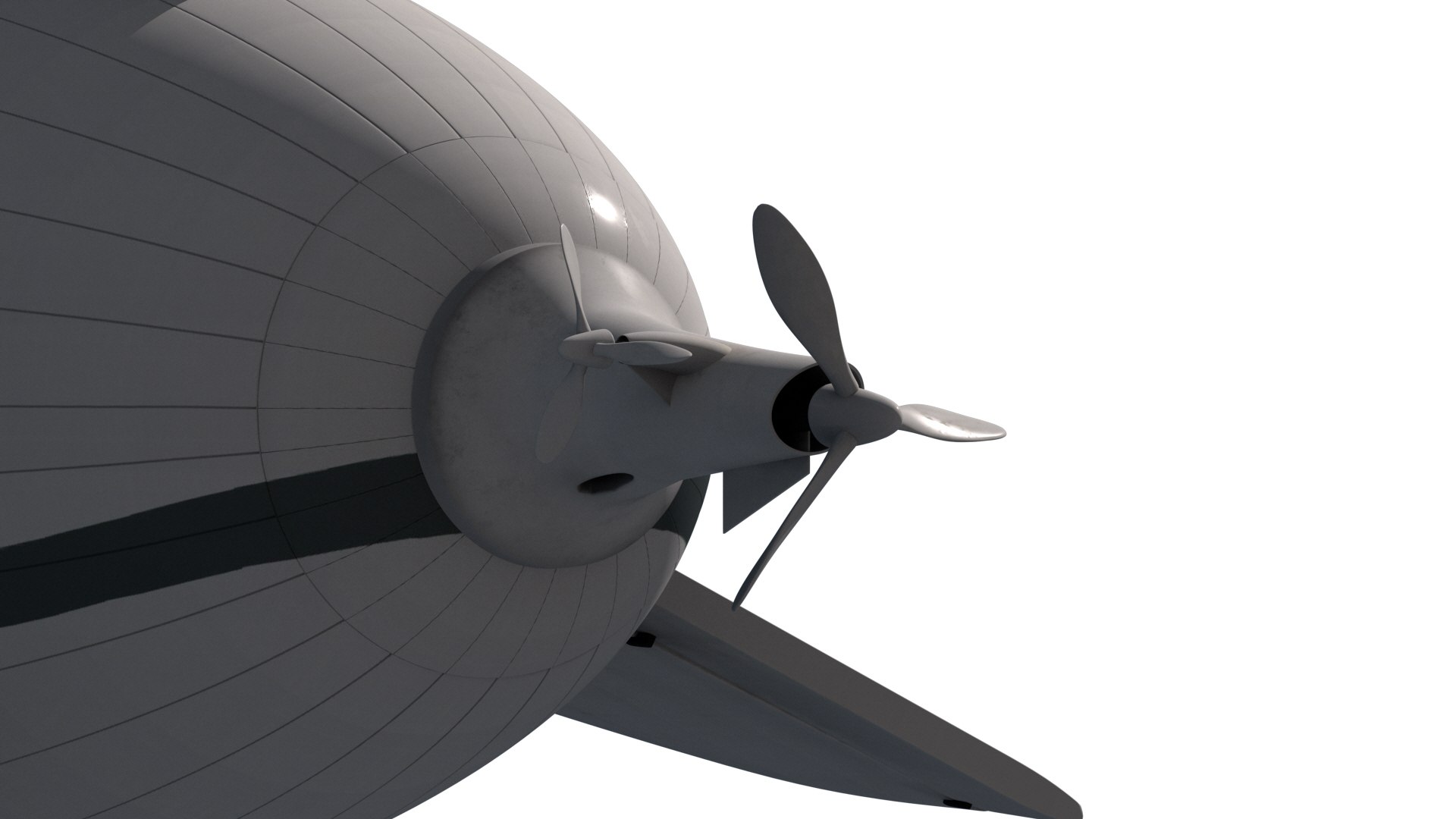 3D zeppelin model - TurboSquid 1445886