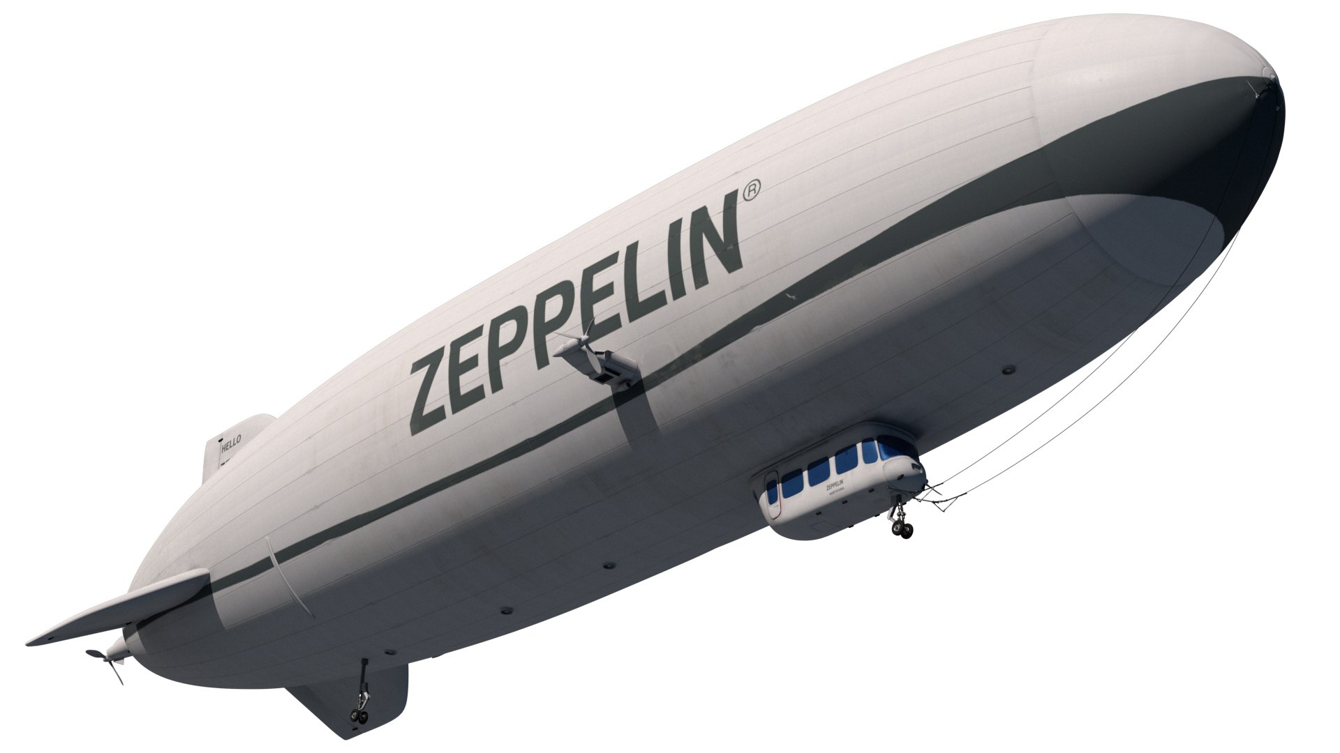 3D zeppelin model - TurboSquid 1445886