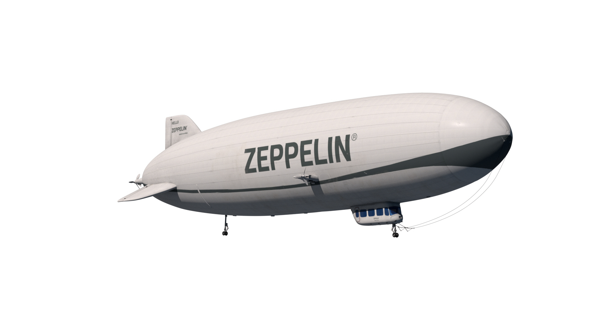 3D zeppelin model - TurboSquid 1445886