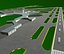 3d Model Miami Airport Runway