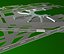 3d Model Miami Airport Runway